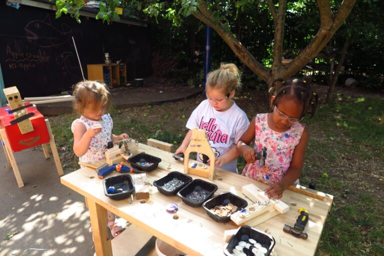 Woodwork in Early Years Education Training